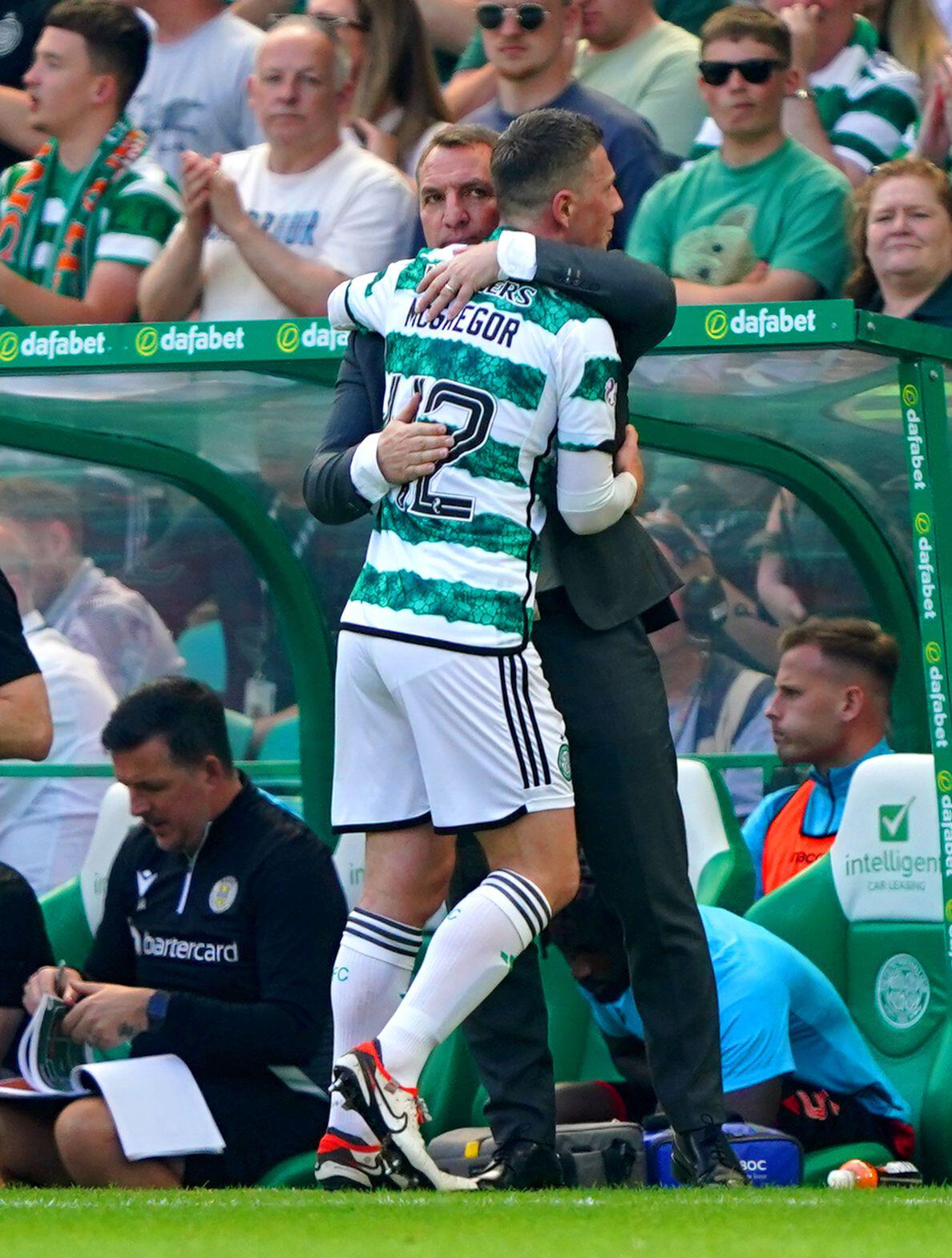 Rodgers hails Callum McGregor as he begins life after Scotland