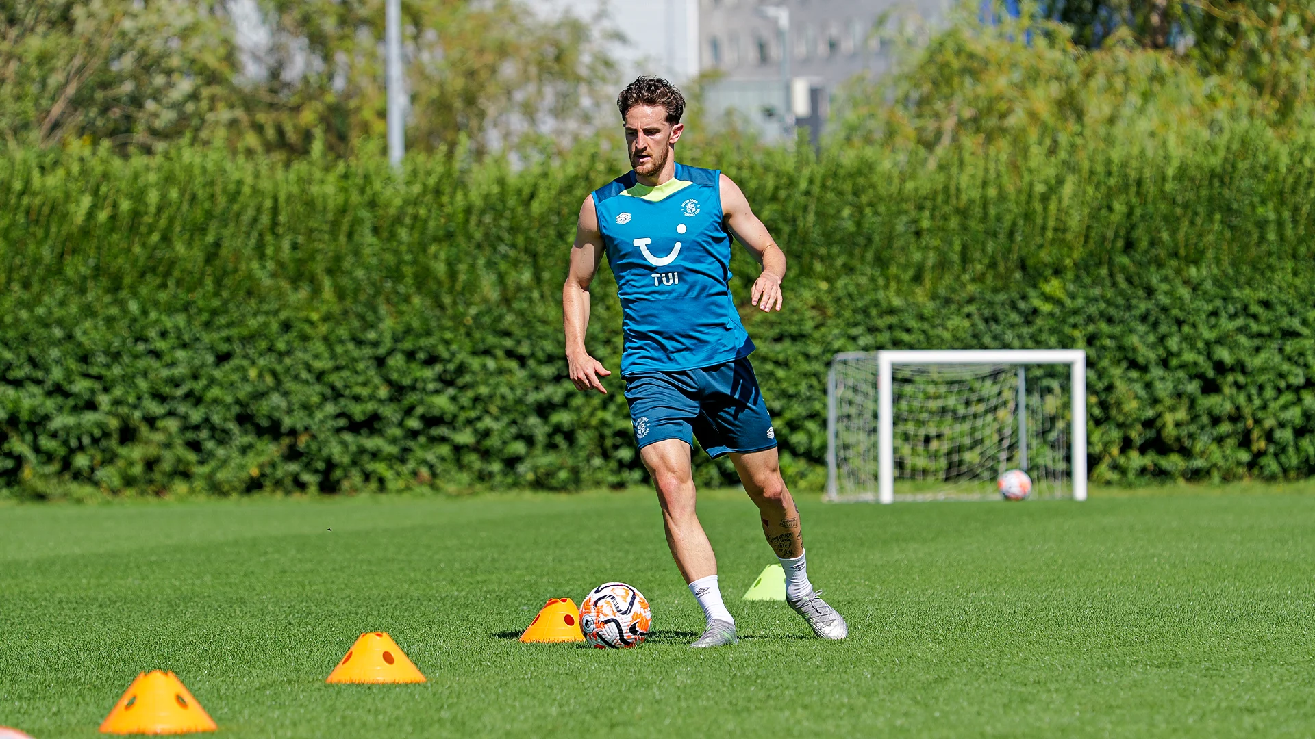 Luton captain Tom Lockyer returns to training | News - Greatest Hits ...