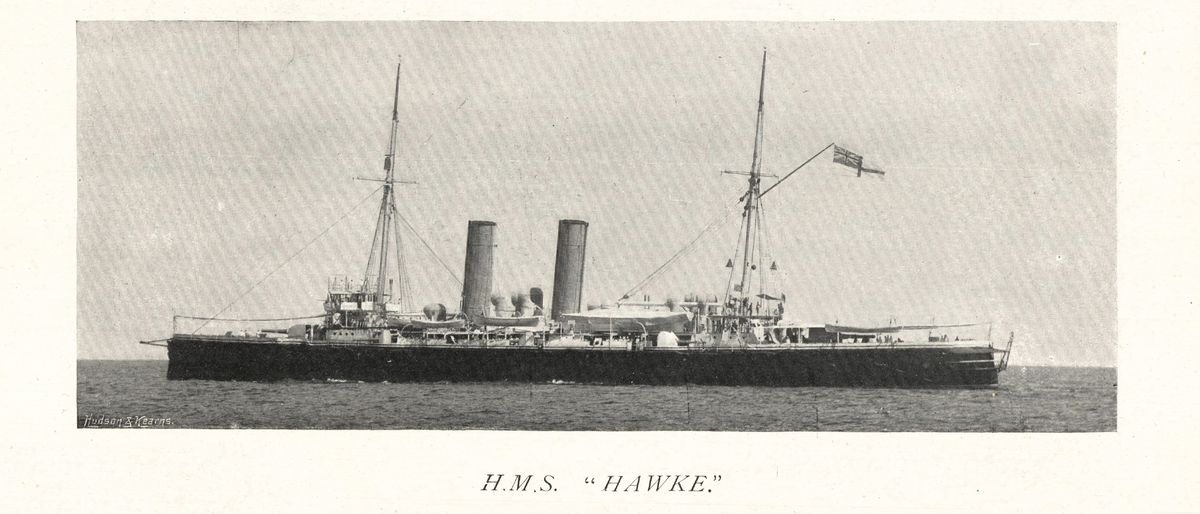 First World War ship HMS Hawke discovered off coast of Aberdeenshire ...
