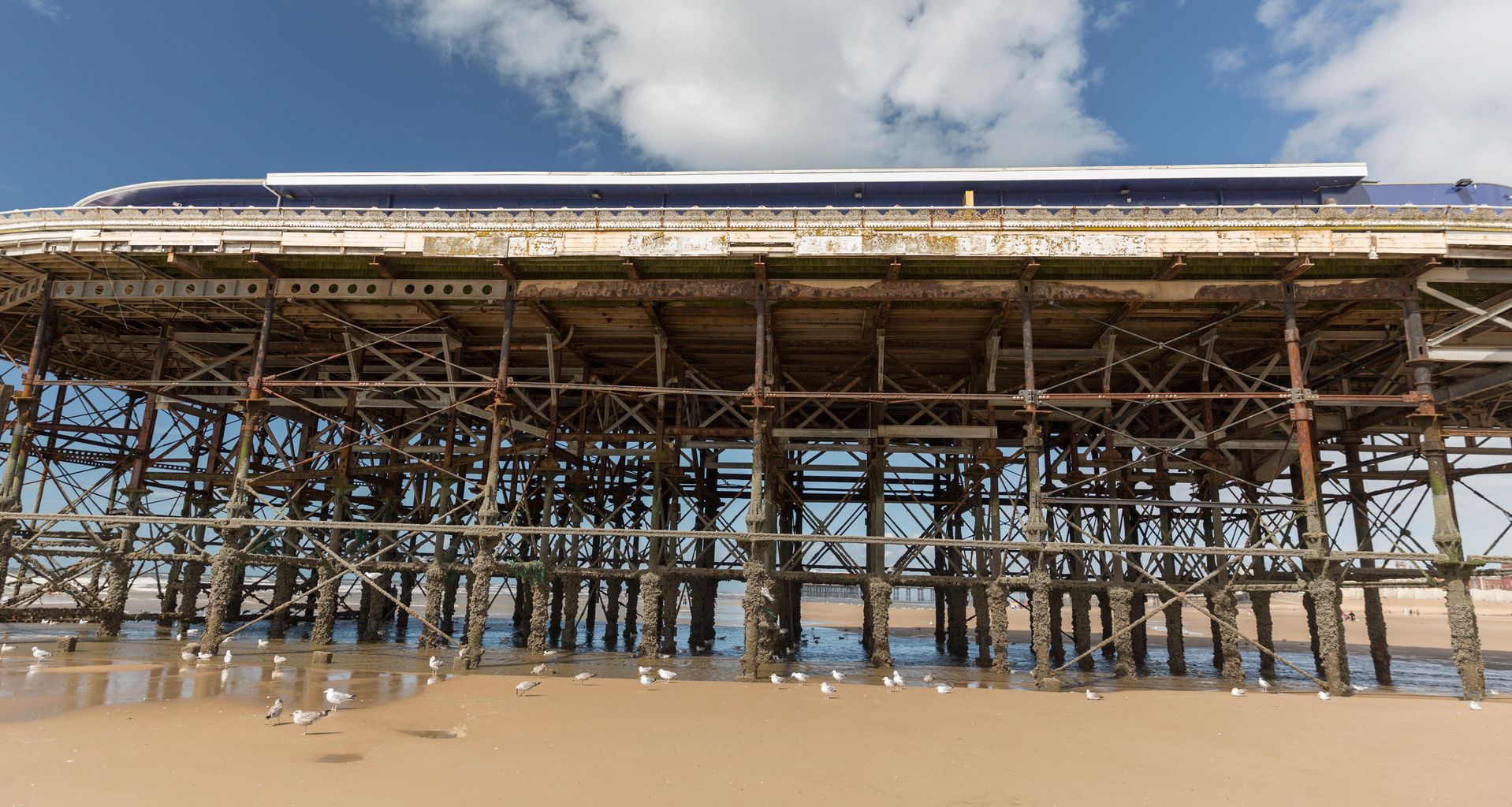 Mum who fell through Blackpool Pier facing months of recovery