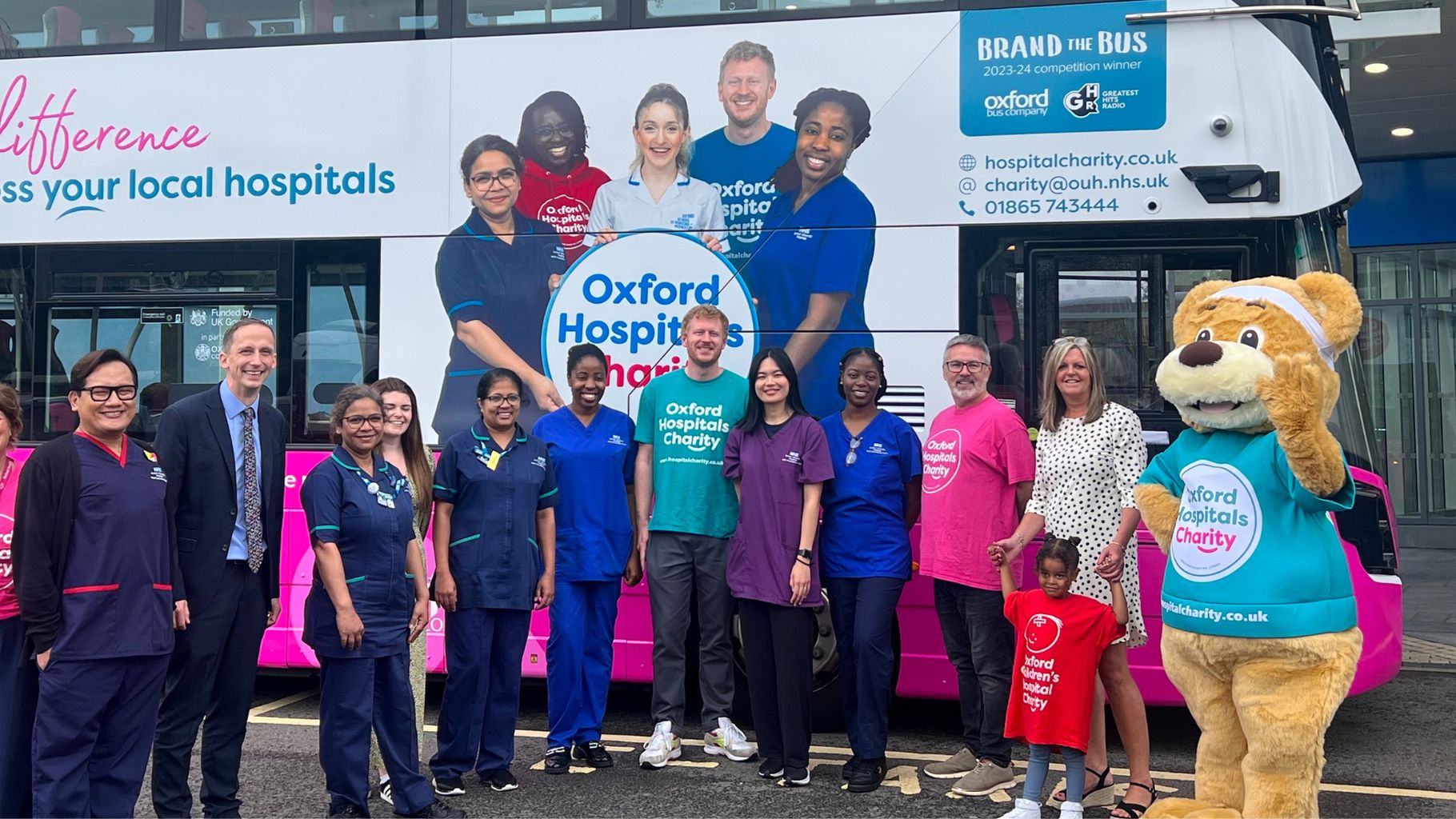 Oxford charity say bus campaign is 'really special'