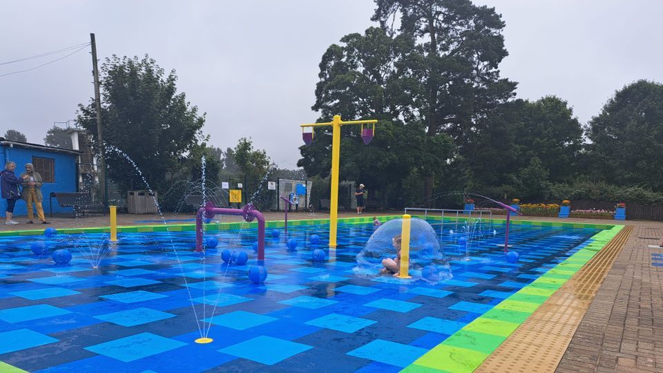 Councillor 'thrilled' at opening of Coate Water Splash Park