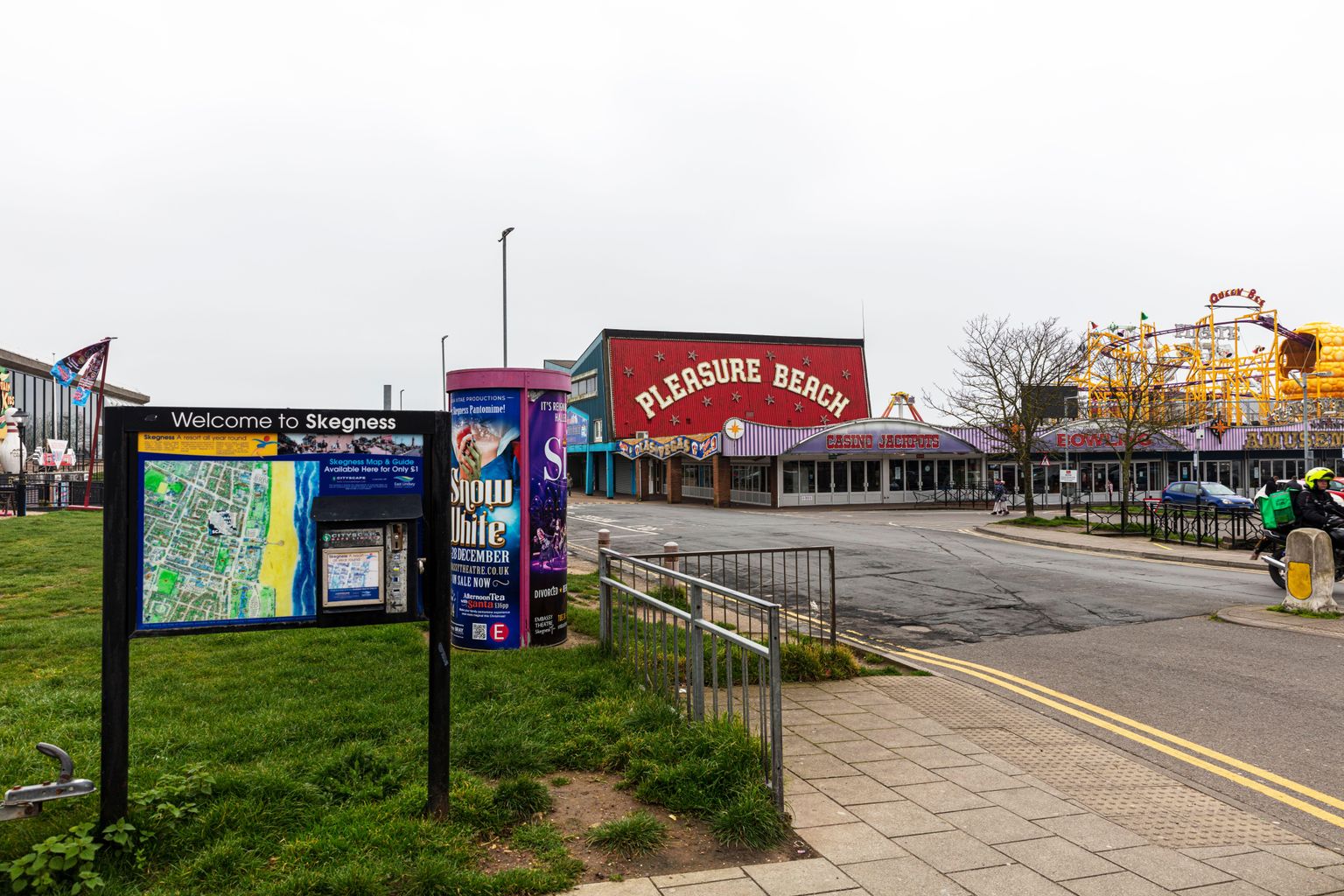 A ride at Skegness Pleasure Beach has malfunctioned
