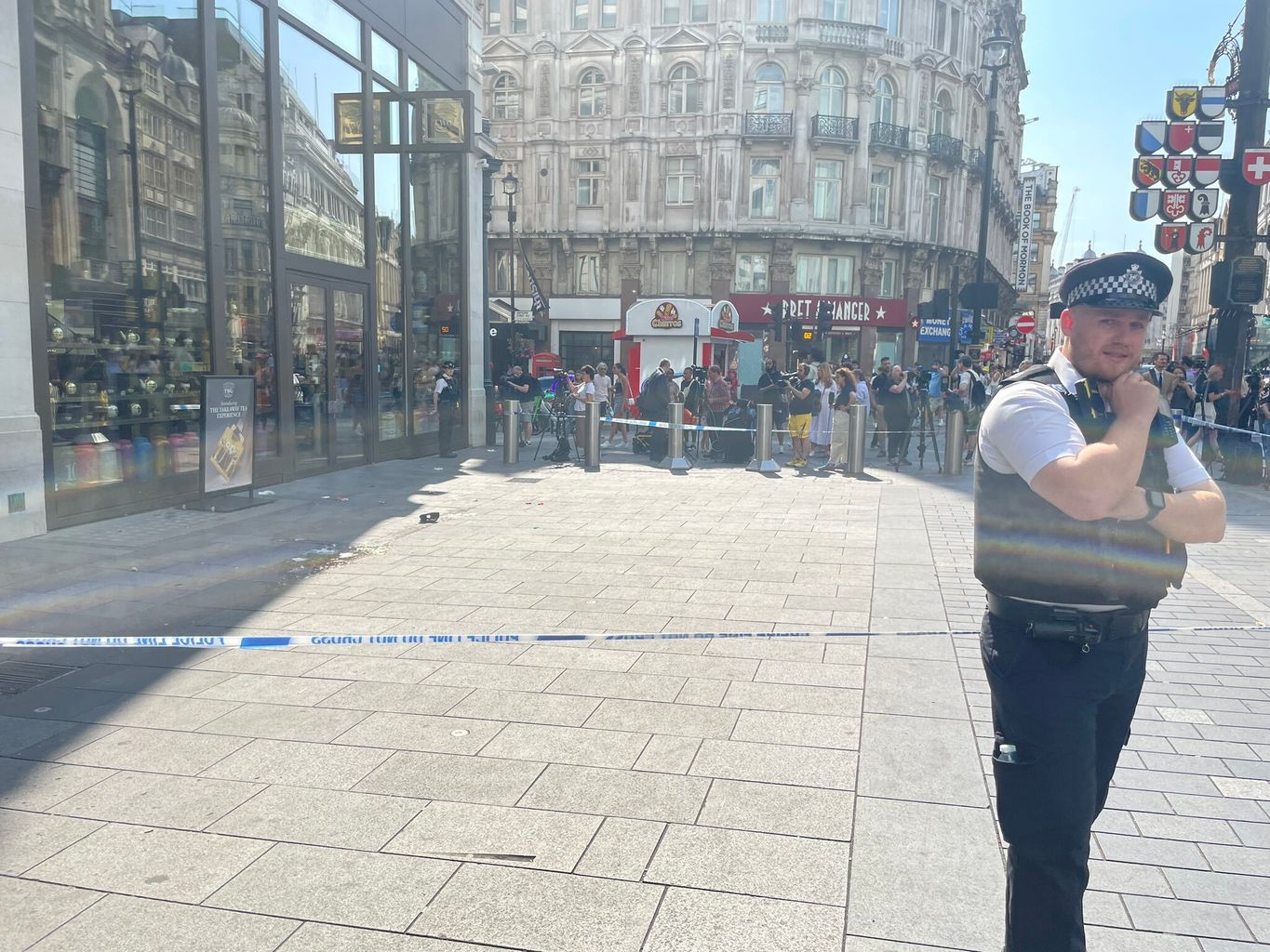Leicester Square stabbing victim watches Taylor Swift show after ...