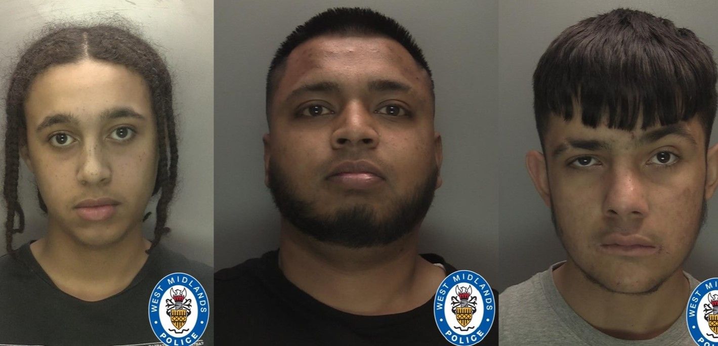 Three men given jail sentences following Walsall violent disorder