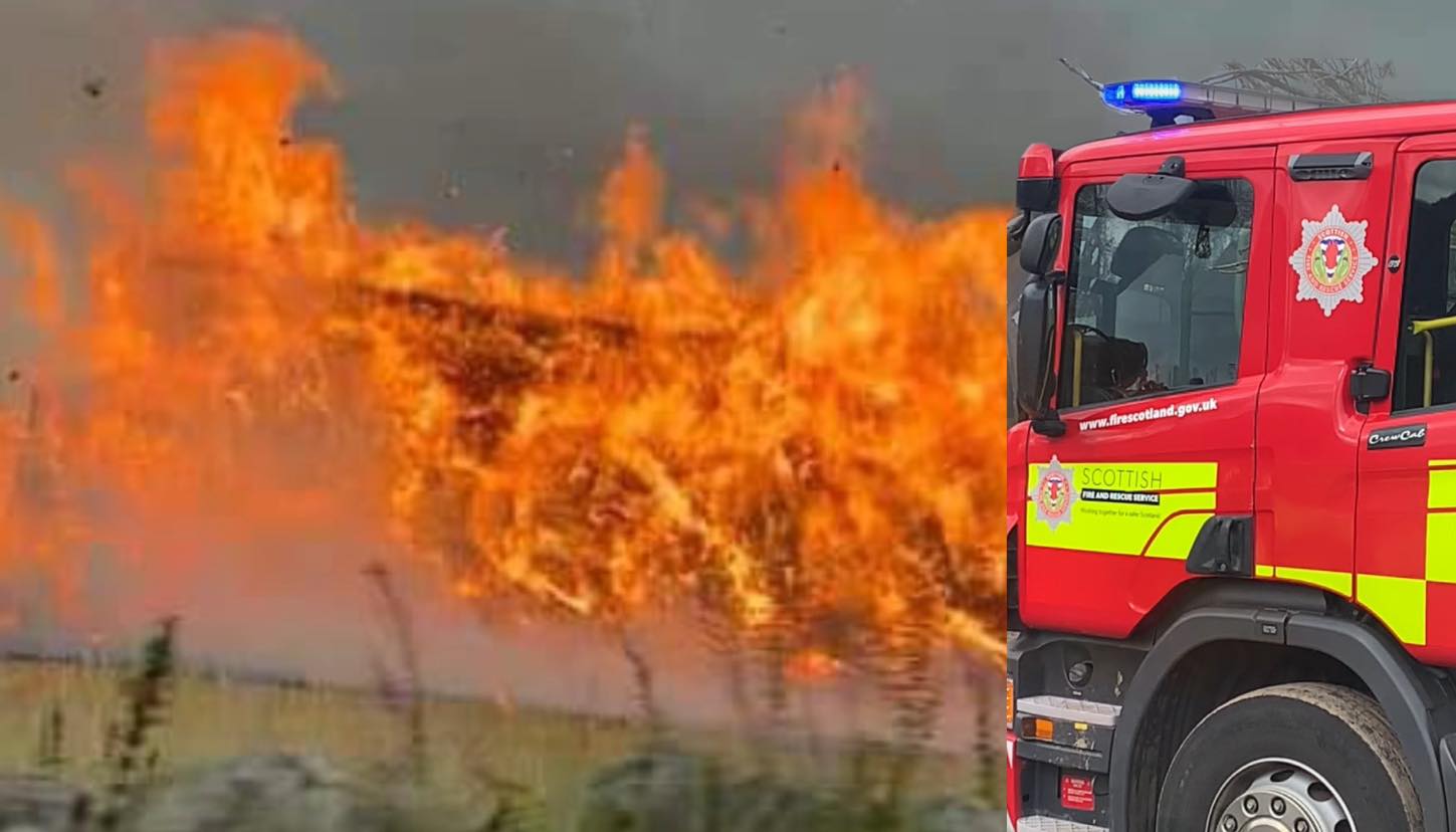 Around 70 bales destroyed in suspicious blaze in Earlston