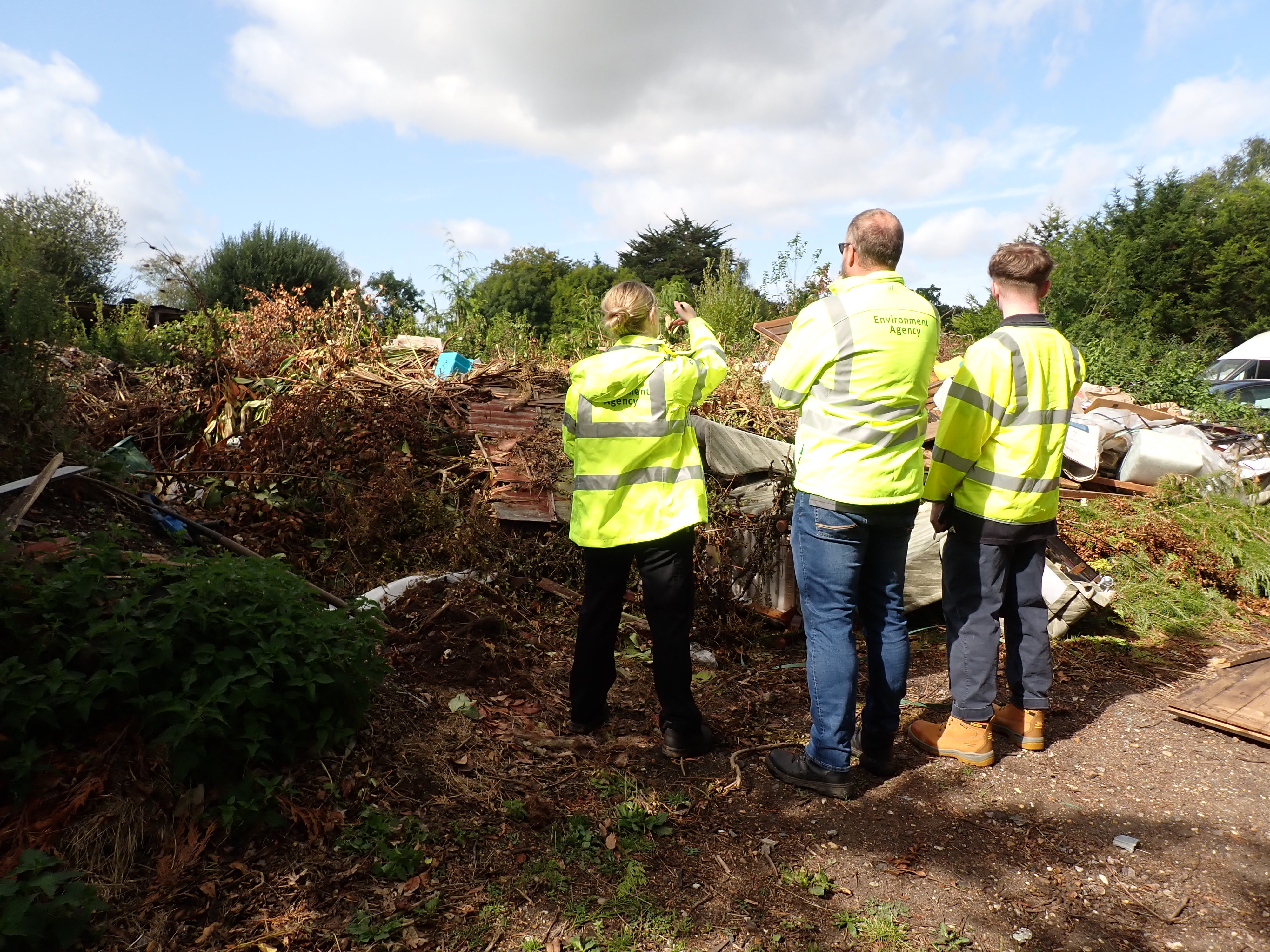 Investigations into possible illegal waste dump in Dorset