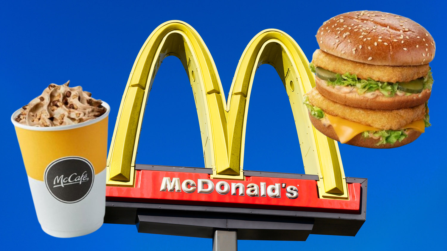 The new McDonald's menu includes a Twix Latte and a Chicken Big Mac