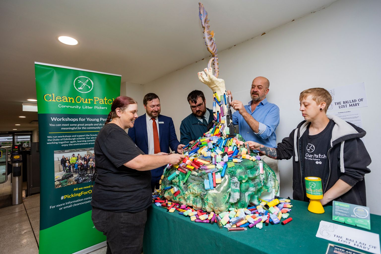 Plymouth seahorse sculpture made of littered vapes to be dismantled and ...