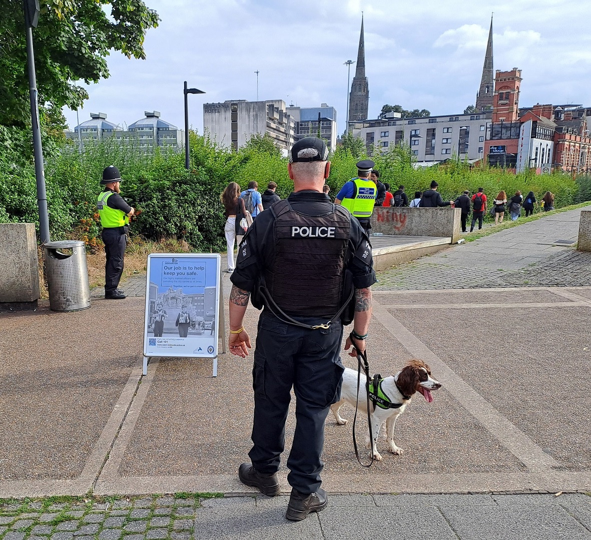 Two people arrested in Coventry during Project Servator deployment ...