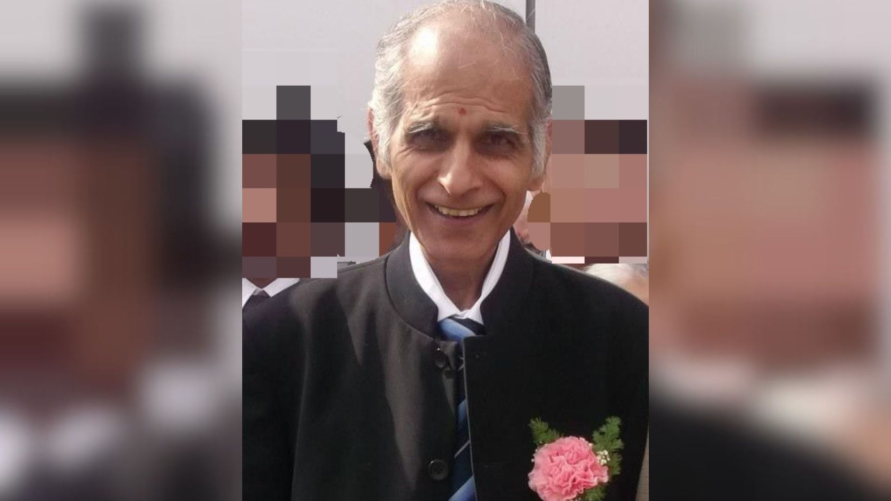 The family of Bhim Kohli pay tribute to him