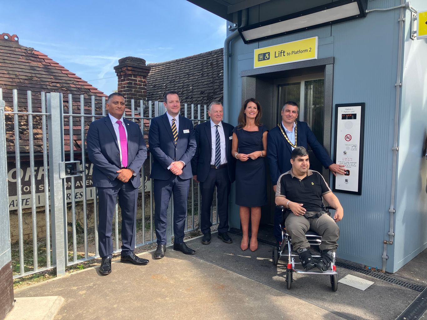 Community welcomes new step-free access at Walton station