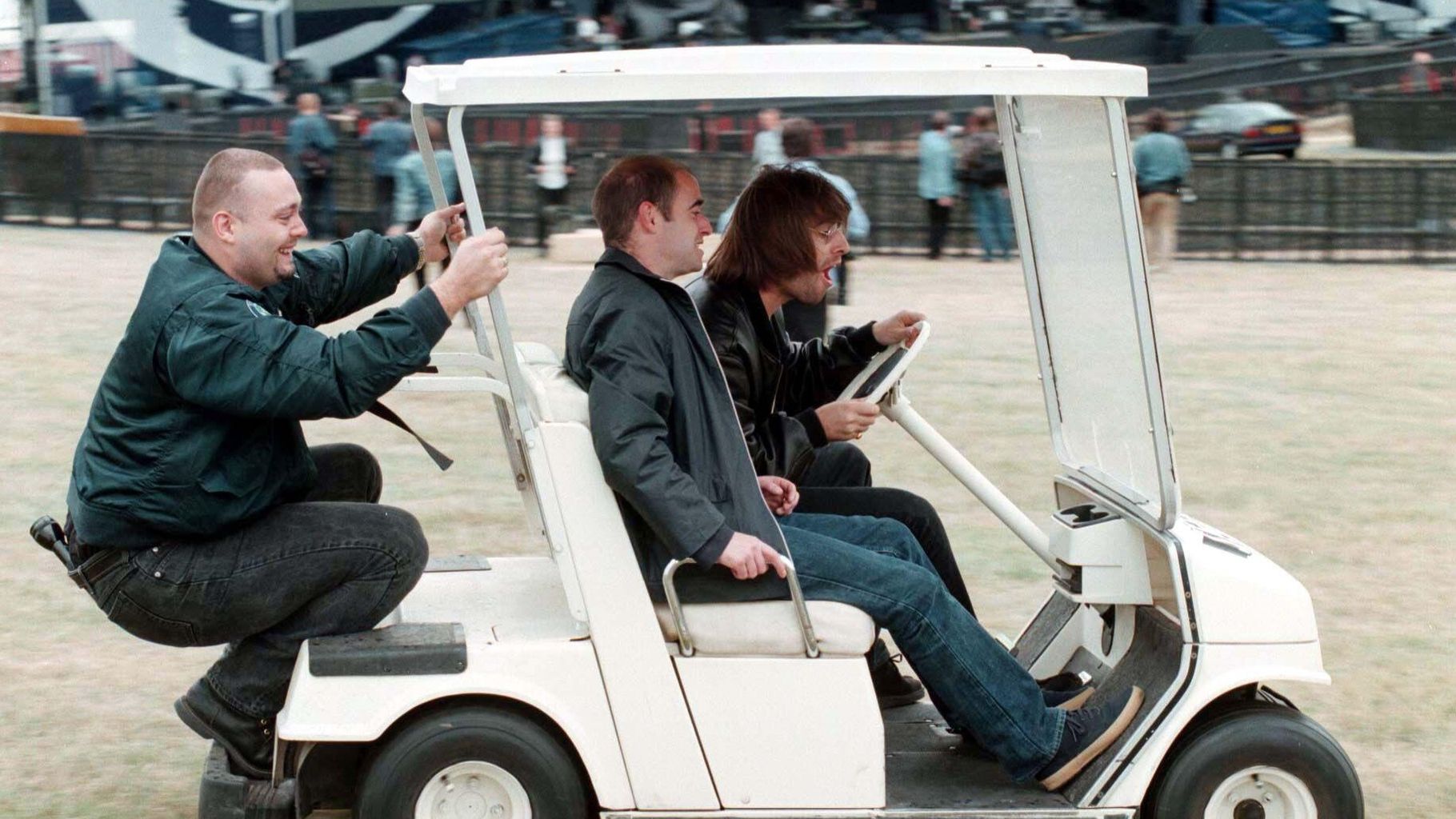 Noel Gallagher's golf buggy and Liam Gallagher's tambourine to go to ...