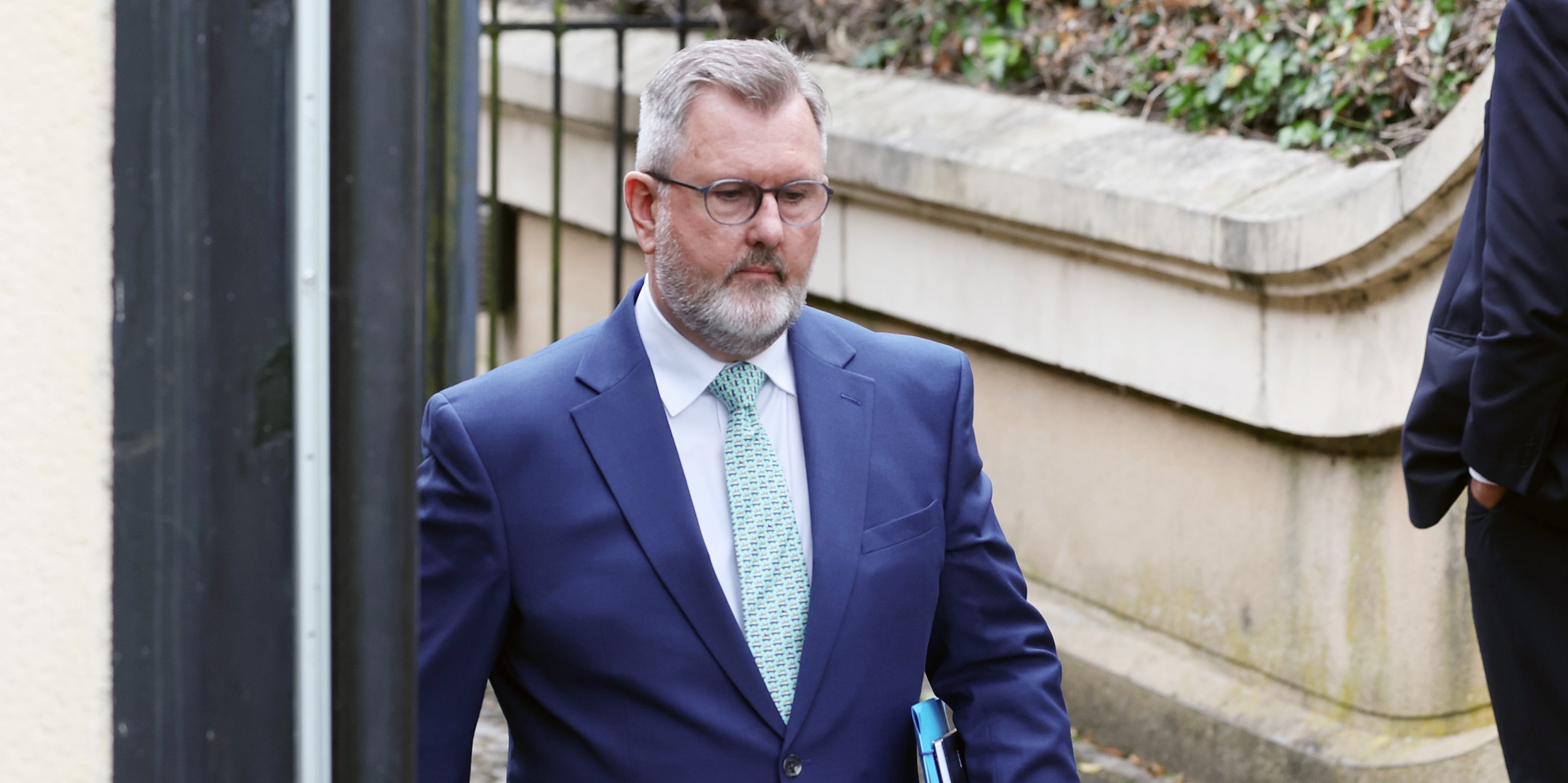 Former DUP leader Sir Jeffrey Donaldson to enter plea in court