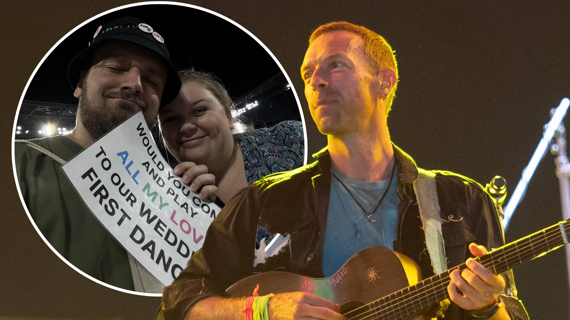 Coldplay allow couple to premiere a song from 'Moon Music'