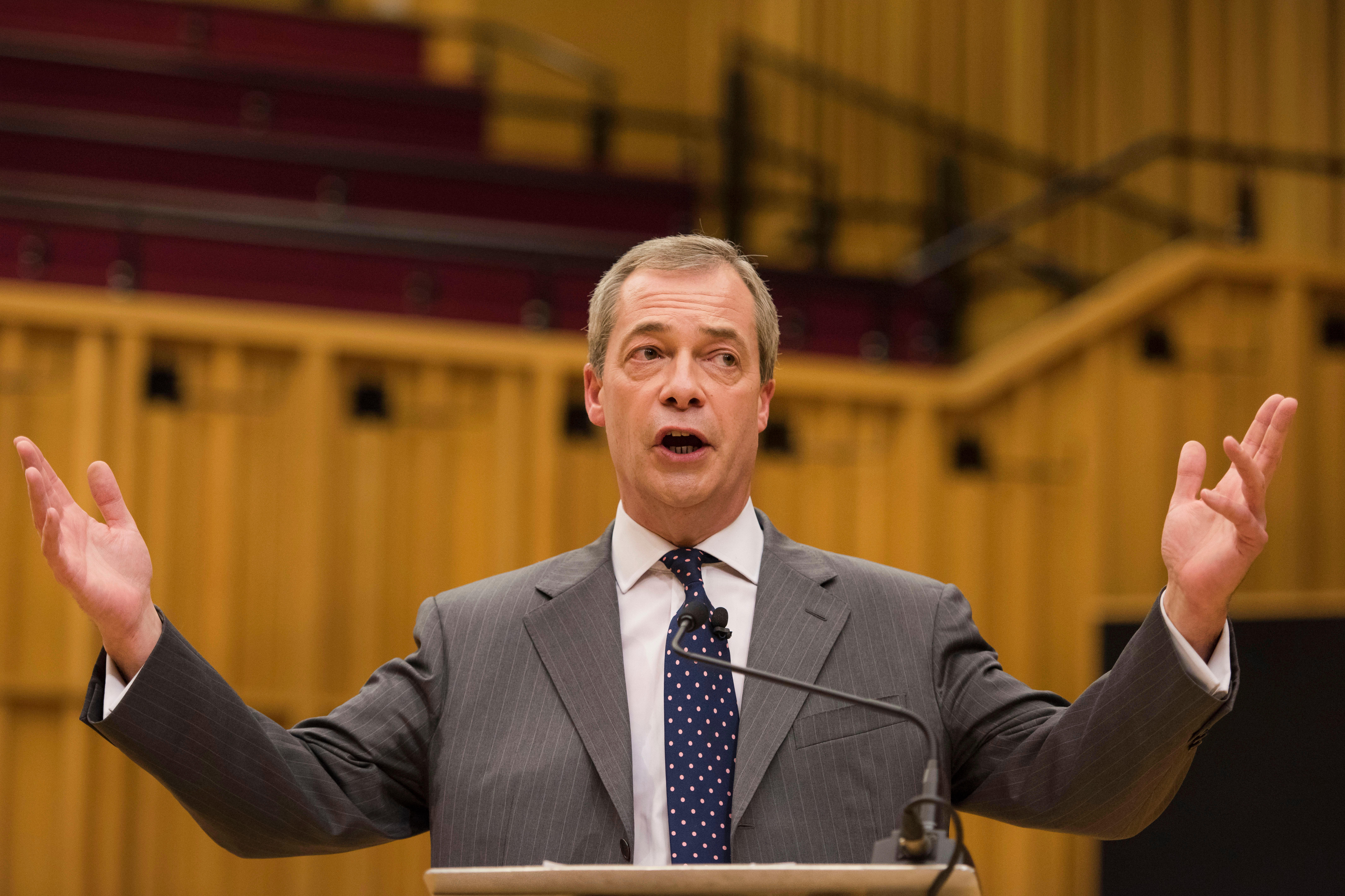 Nigel Farage withdraws from MP surgeries in Clacton over knife fears