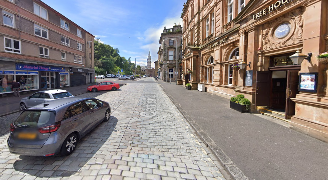 Police investigating attempted murder inside Greenock pub