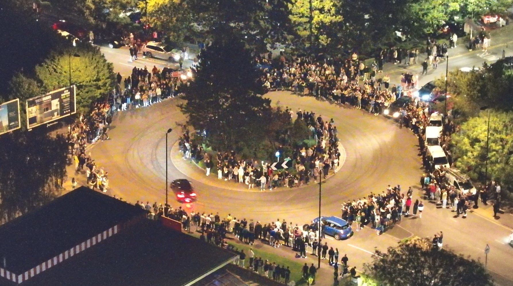 Stones thrown at police trying to break up car meet in Hampshire | News ...