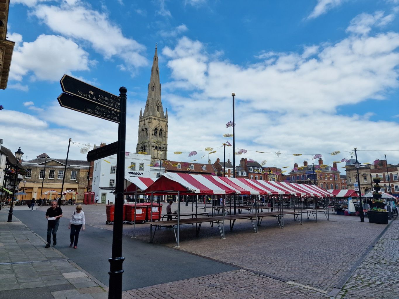 Plans have been revealed to give Newark's Market Place a make over