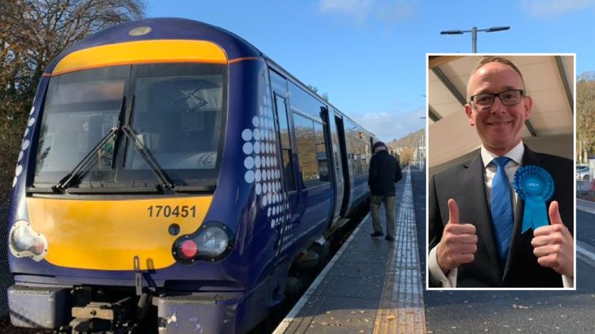 Train services to be restored on Borders Railway