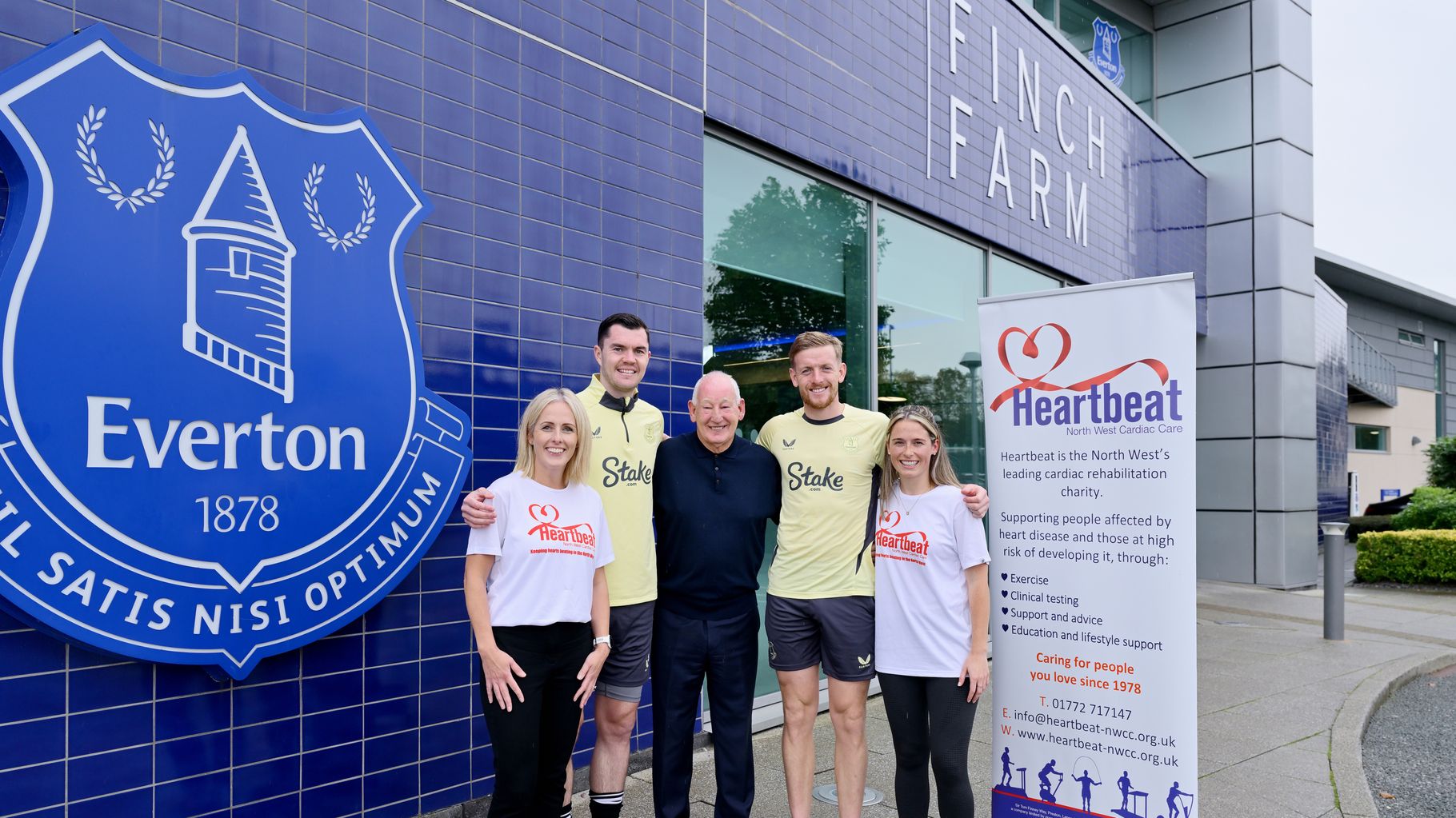 Everton legend turns Heartbeat hero: Jimmy Martin's charity trek