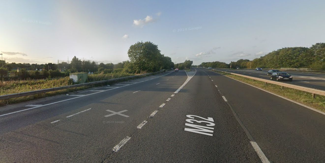 M32 closed after serious crash in Bristol | News - Greatest Hits Radio ...