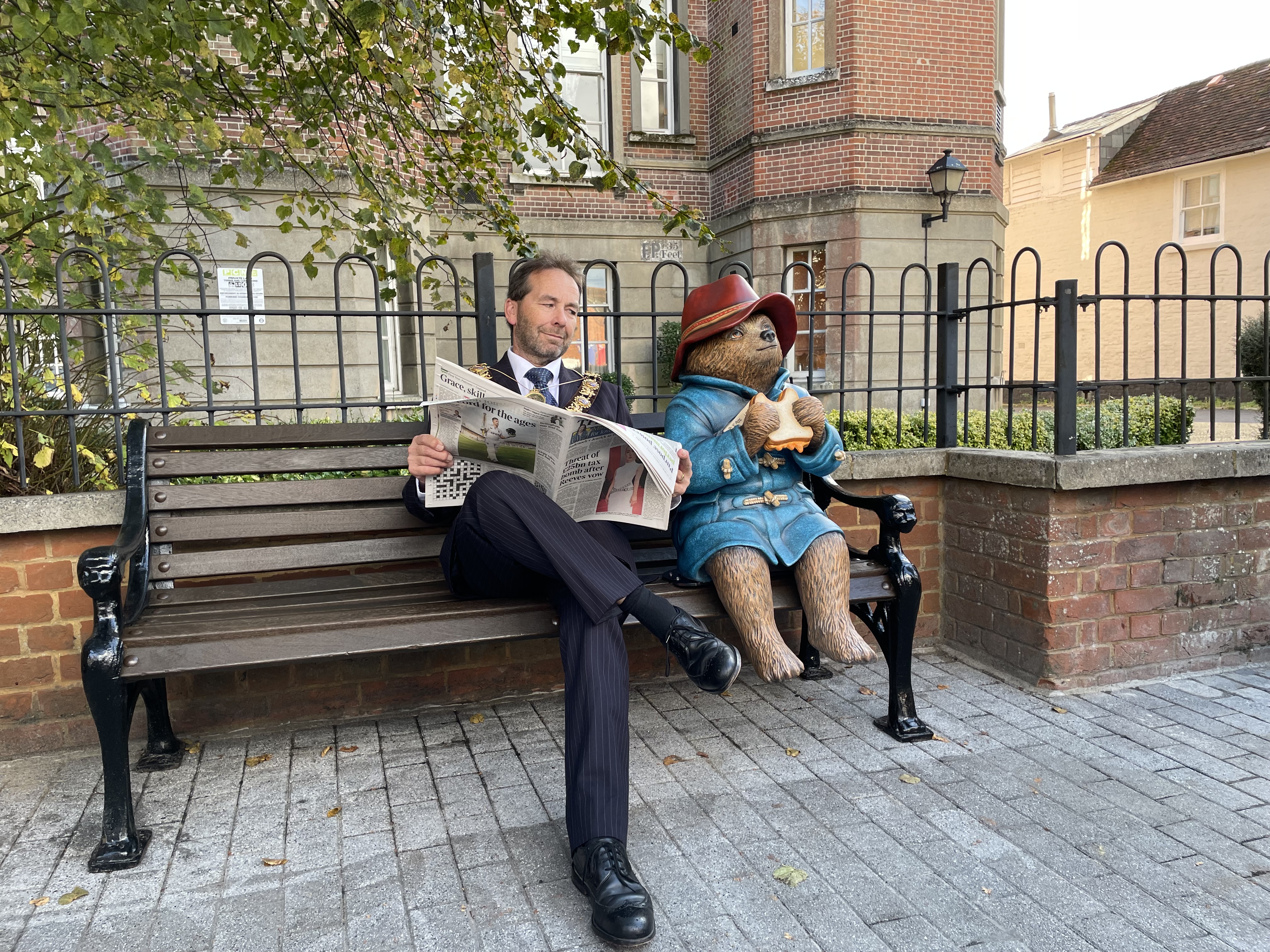 World's most famous bear comes to Salisbury