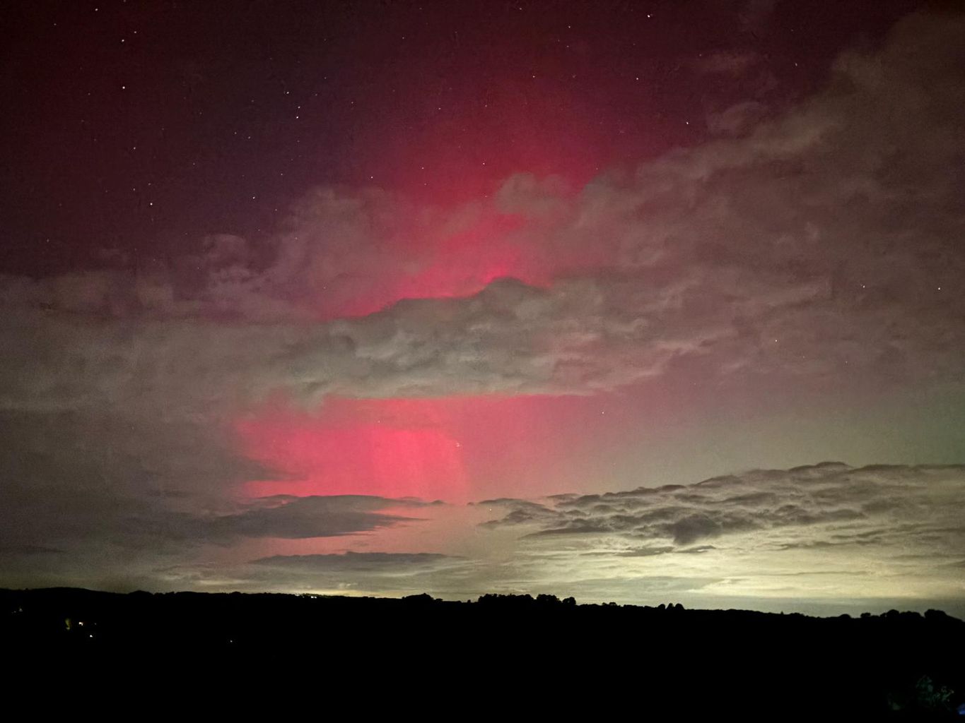Northern Lights dazzle across the South West