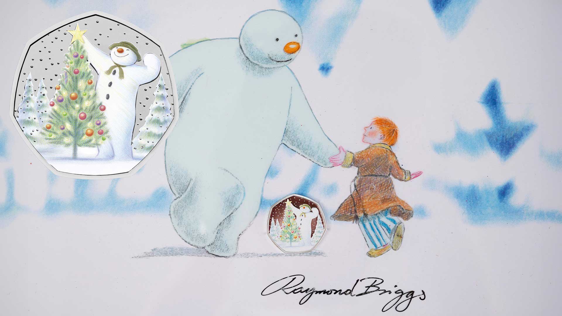The Royal Mint reveals the latest collectible 50p in The Snowman series