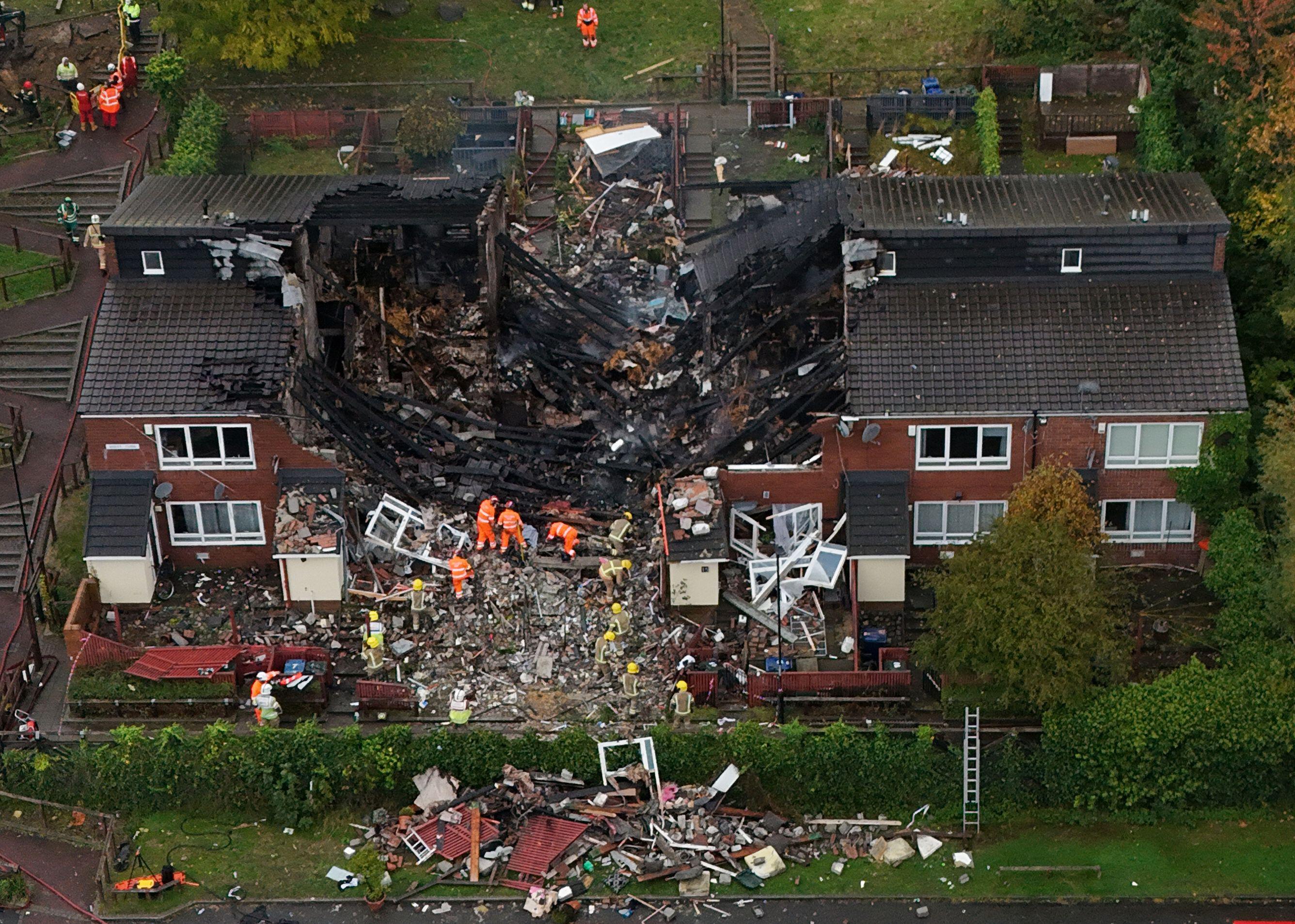 Newcastle Explosion - pictures show damage caused | News - Hits Radio