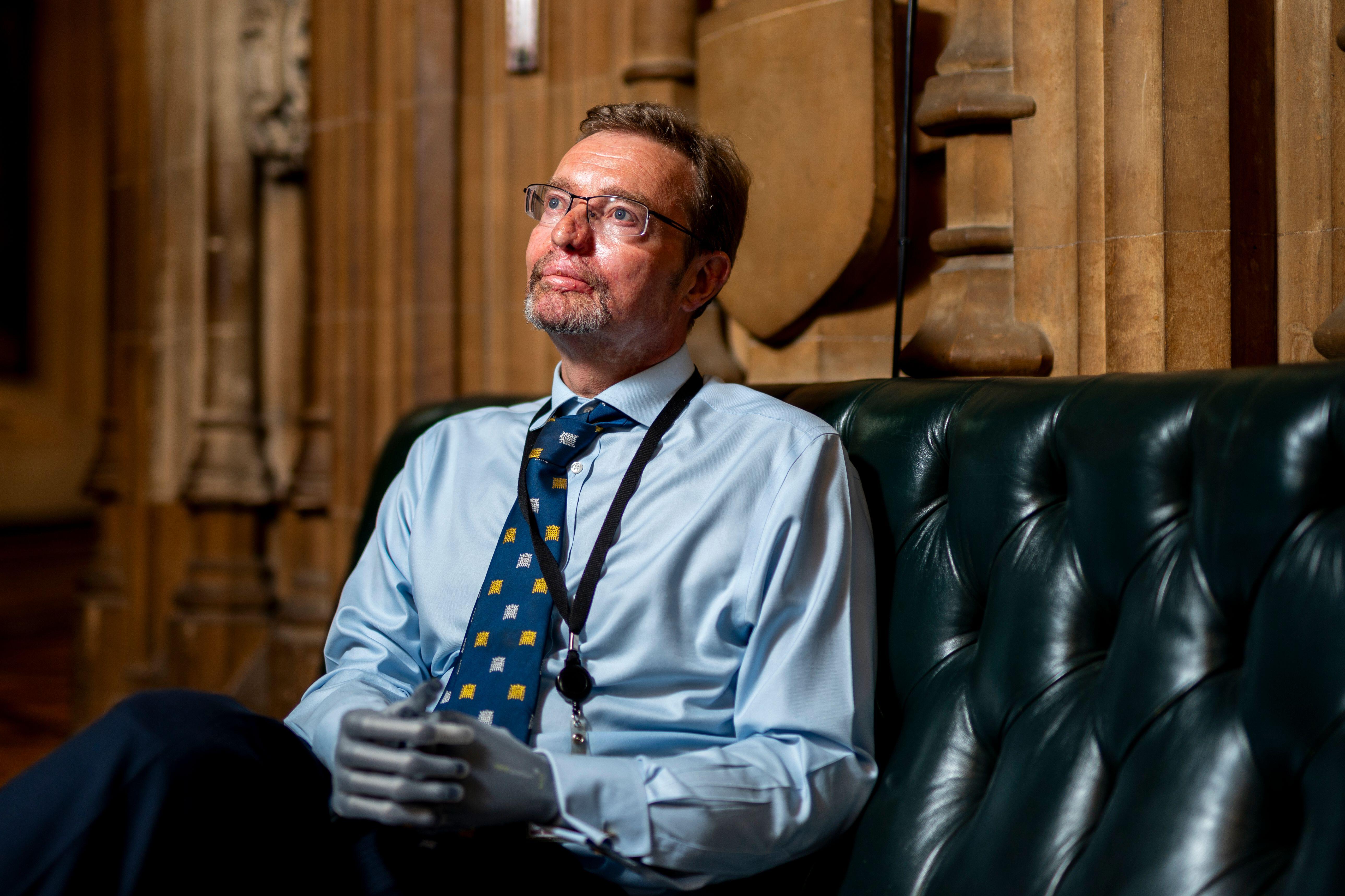 "Bionic Lord" becomes as first quadruple amputee in upper chamber