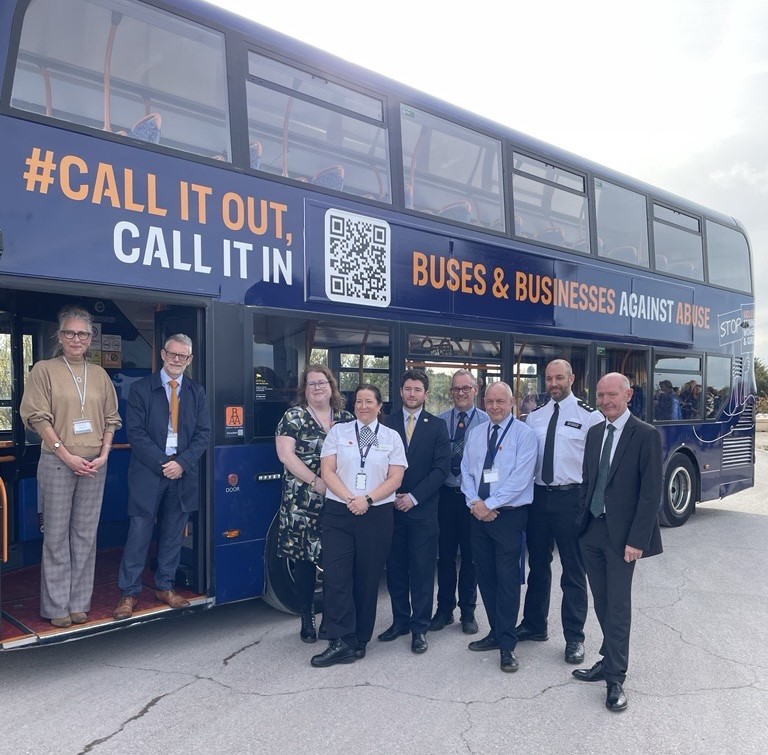 Trained bus drivers could help VAWG campaign, say Cambridgeshire police