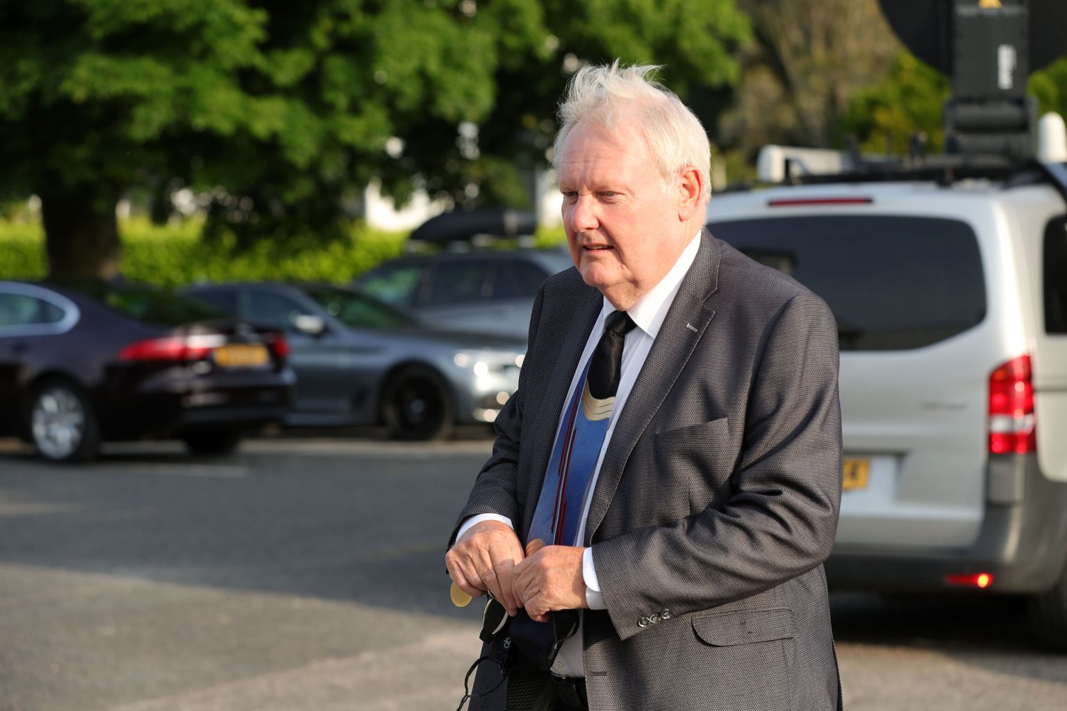 Investigation launched after portrait of former DUP Lord Mayor damaged ...