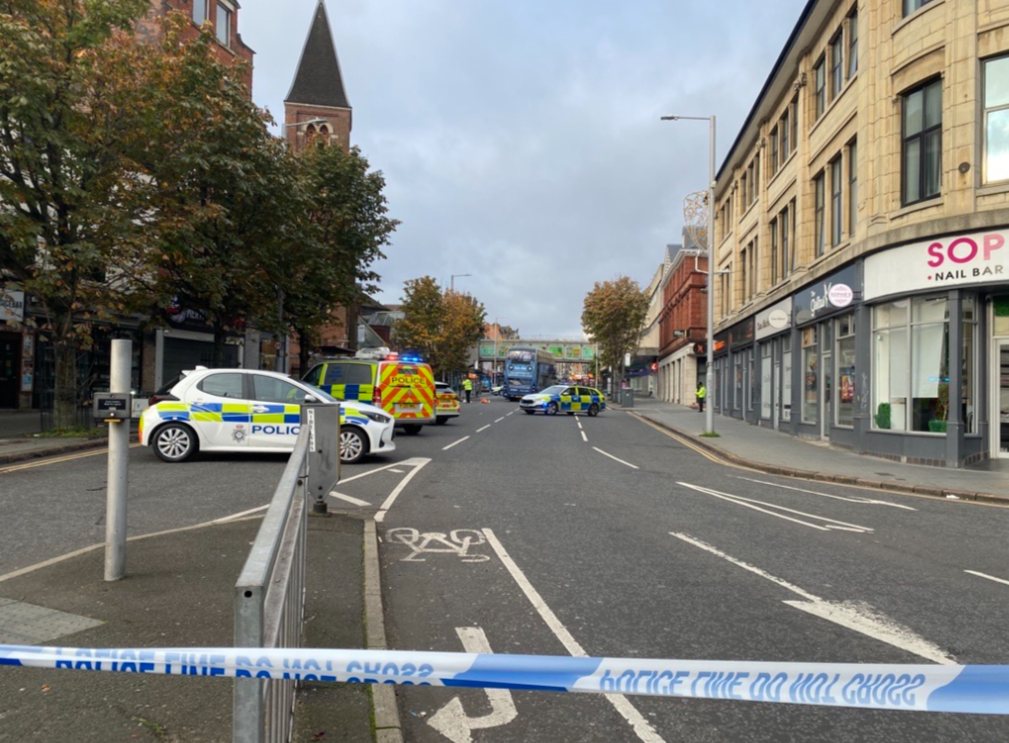 Woman dies after crash involving bus in Nottingham City Centre