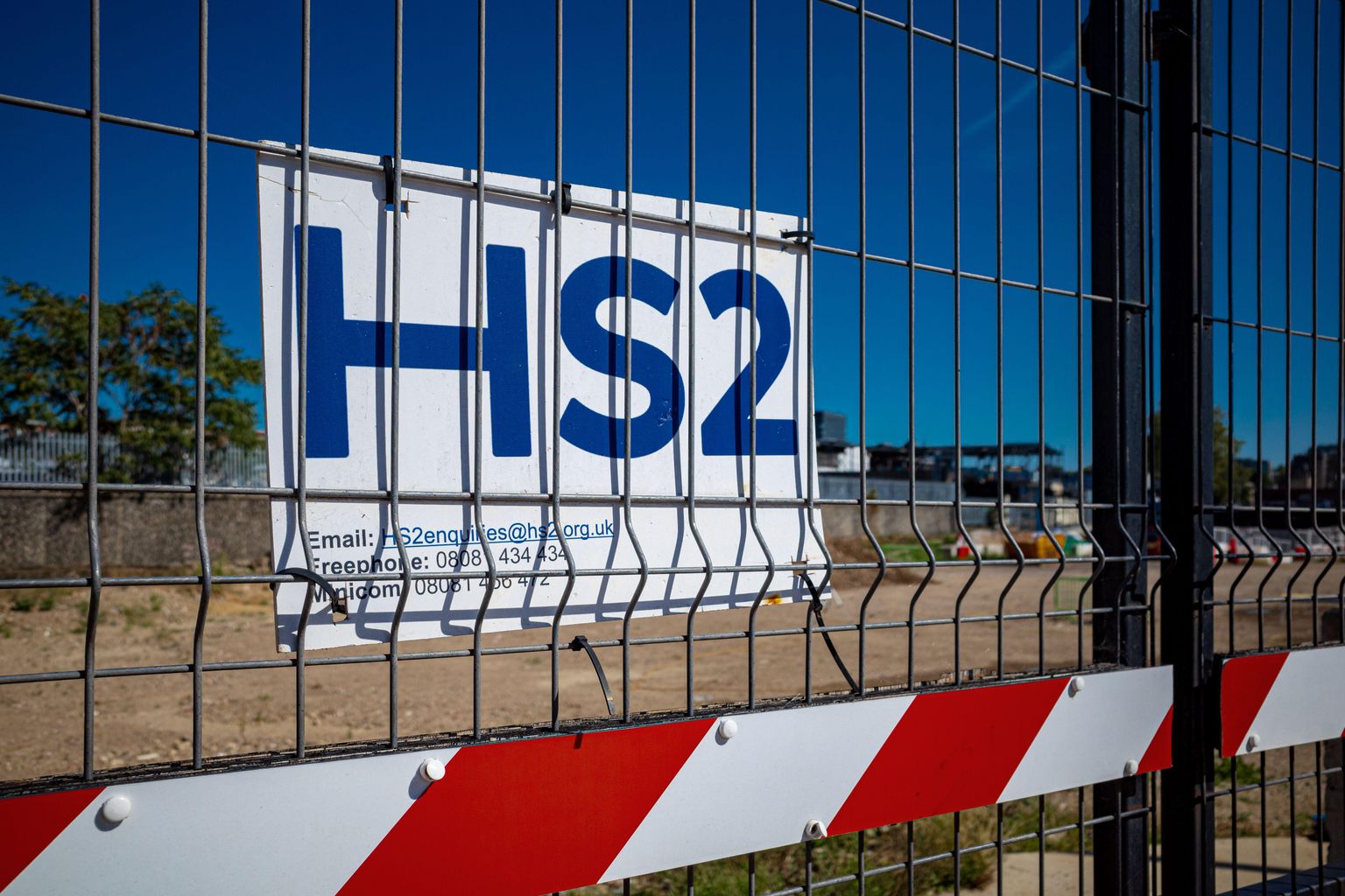 Images released as HS2 construction takes place in Northants