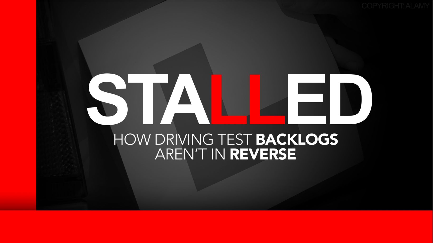 STALLED: Driving test backlogs surge despite DVSA efforts | News - Hits ...