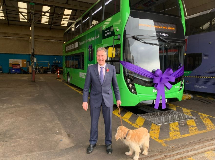 'Birthday Bus' scheme extended across the West of England