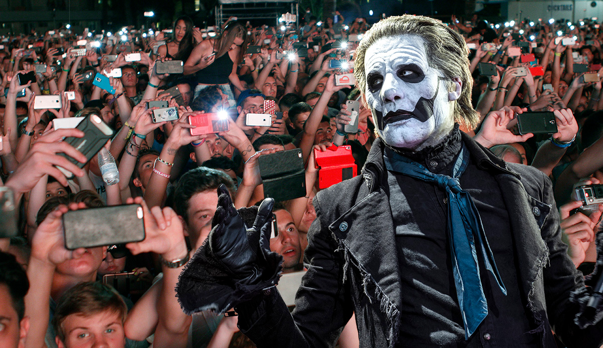 Ghost confirm mobile phones are banned on 2025 tour
