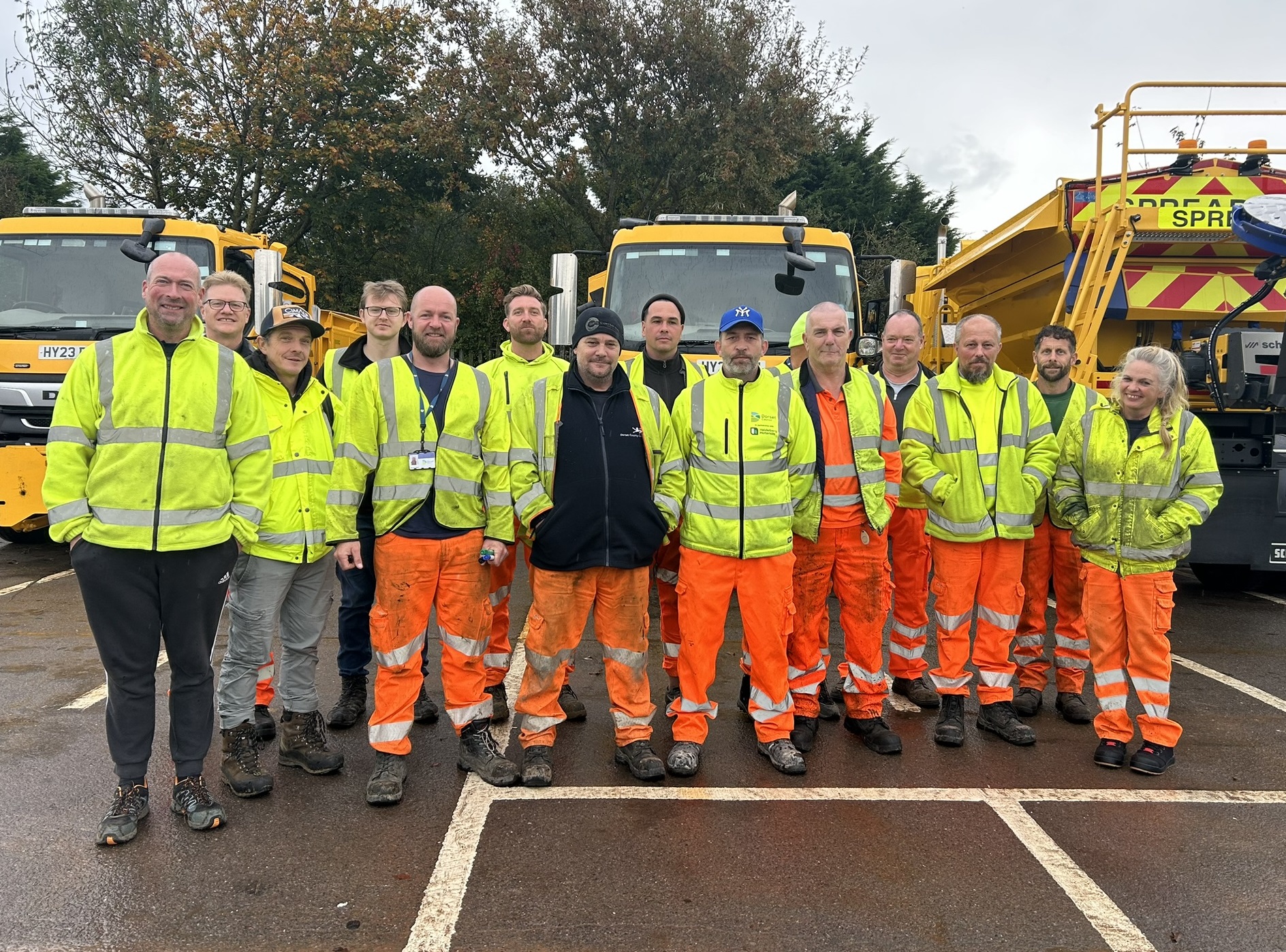 Dorset Council prepped for winter with 25 new gritting vehicles