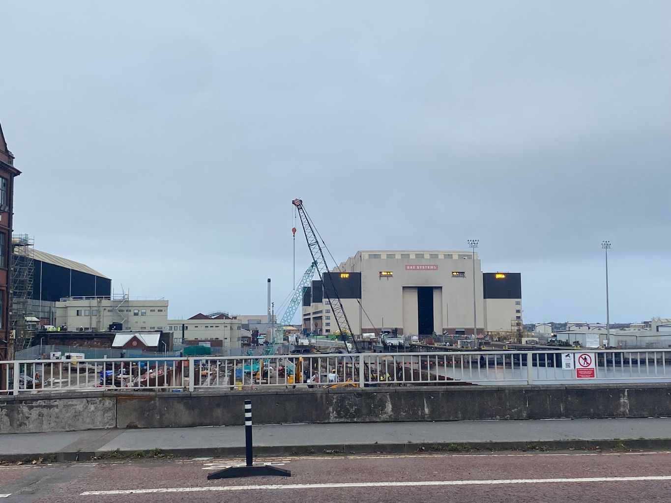 Two people released from hospital after BAE shipyard fire in Barrow ...