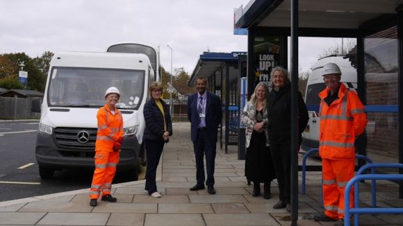 Uckfield bus station reopens after major upgrade