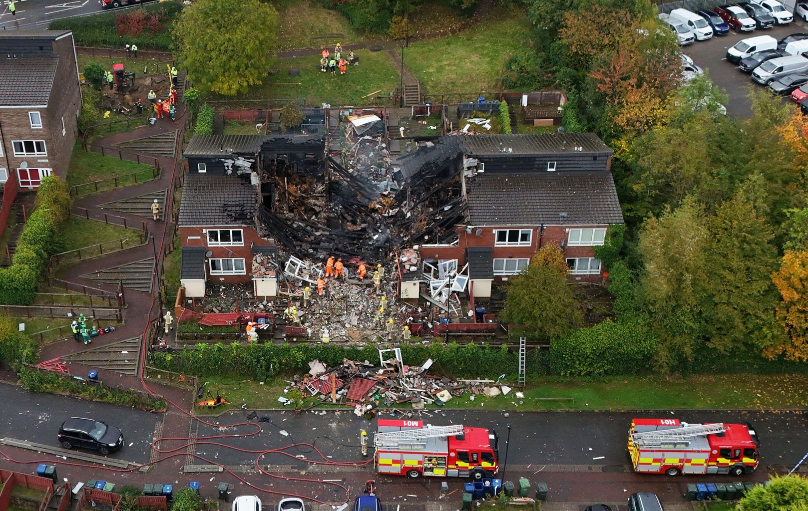 Three arrests made in connection with Benwell house explosion
