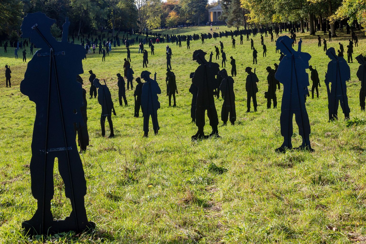 Stowe Gardens commemorates Armistice Day with poignant D-Day exhibition