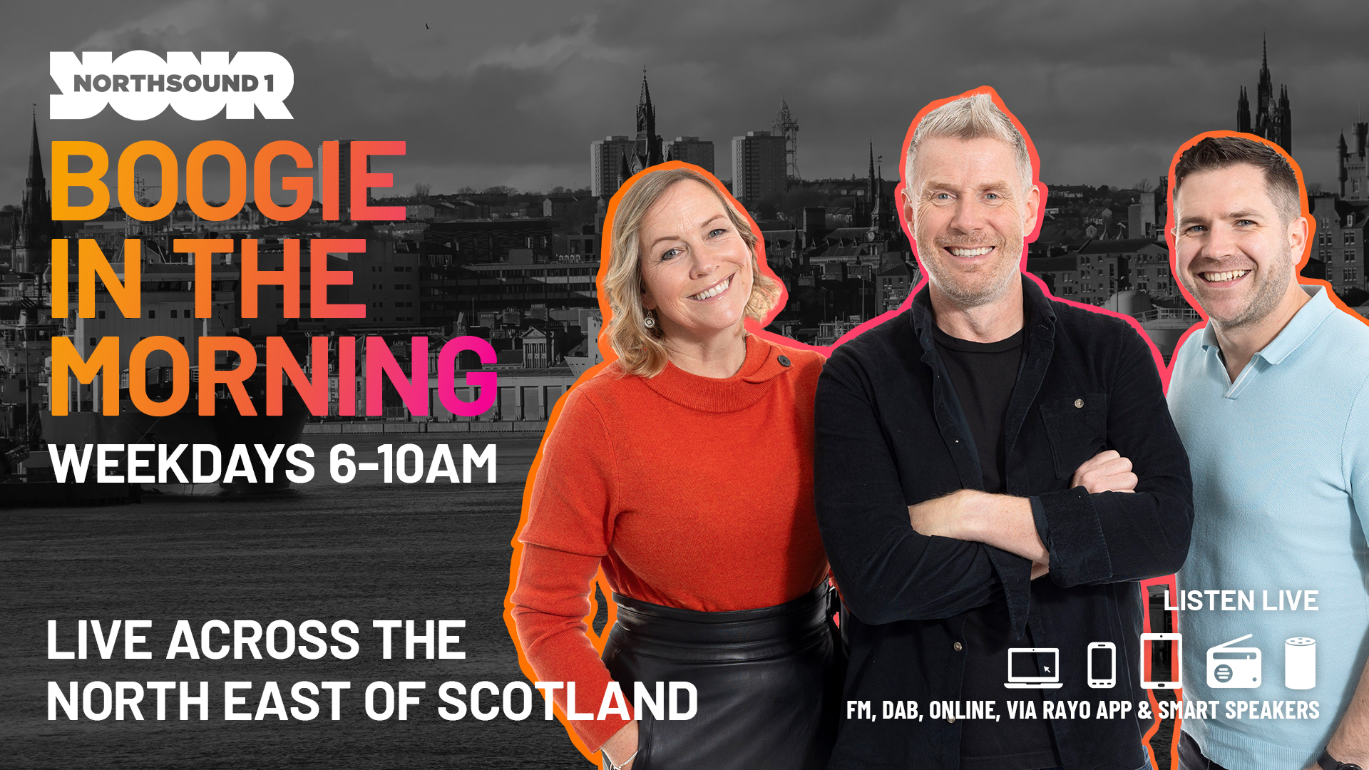 Northsound 1 brings Boogie in the Morning to Breakfast