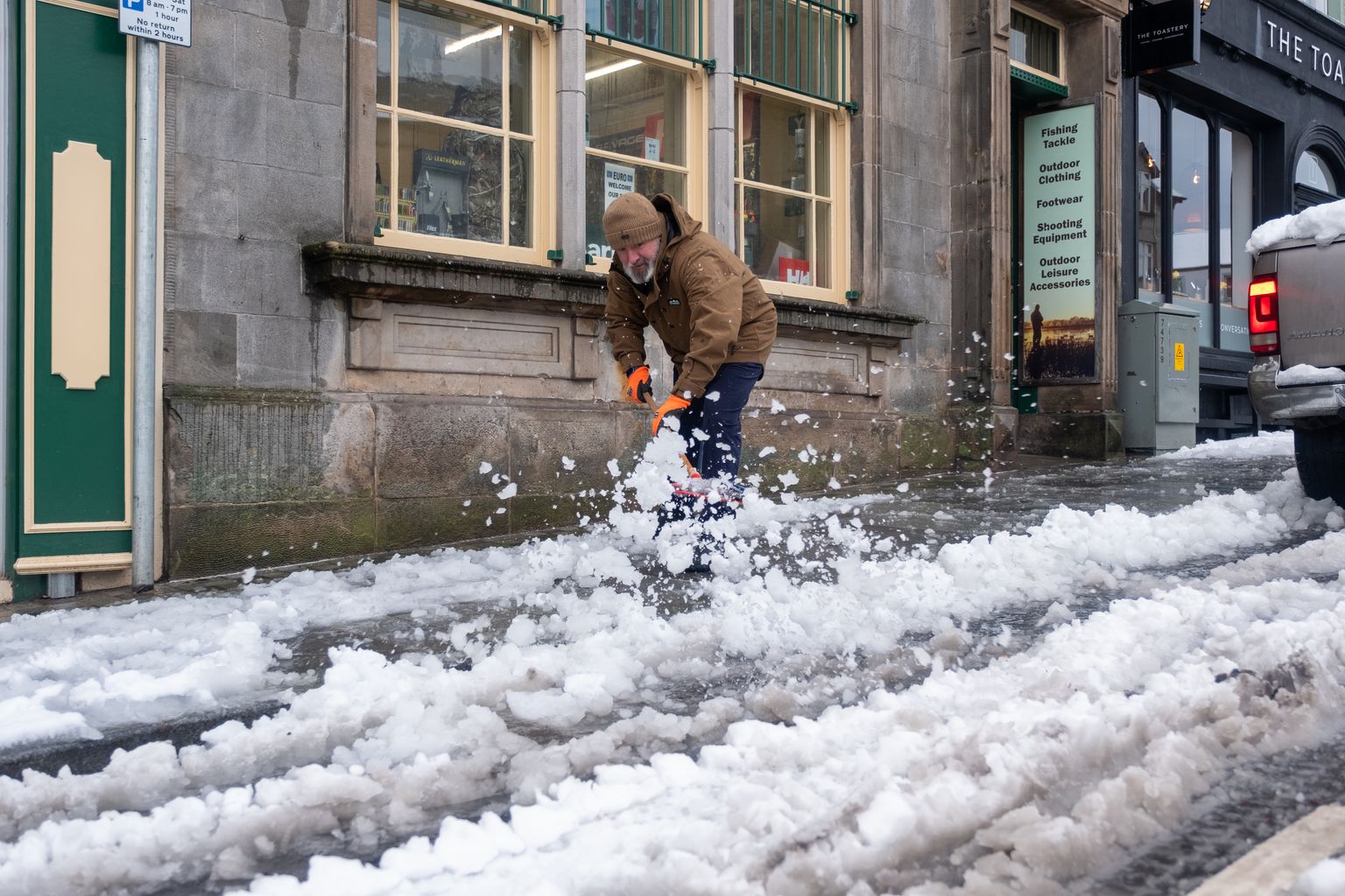 Yellow weather warning for snow & ice in place from today across ...