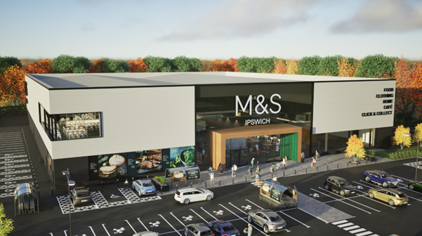 M&S sets out plans for multi-million pound investment in Ipswich