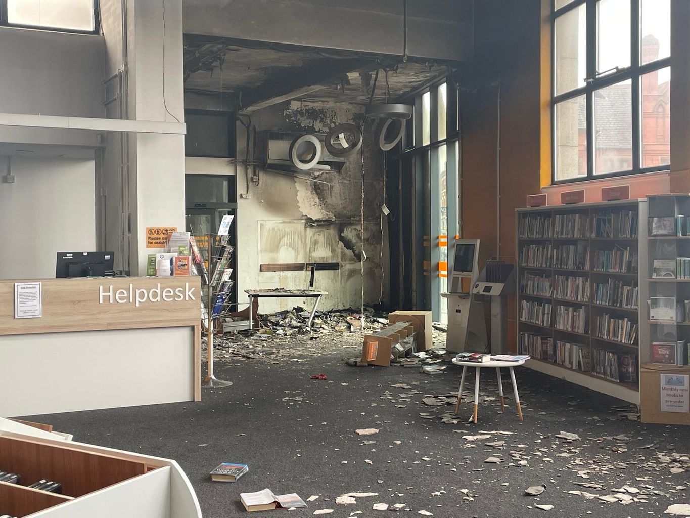 Library in Walton to reopen after being attack by rioters | News ...