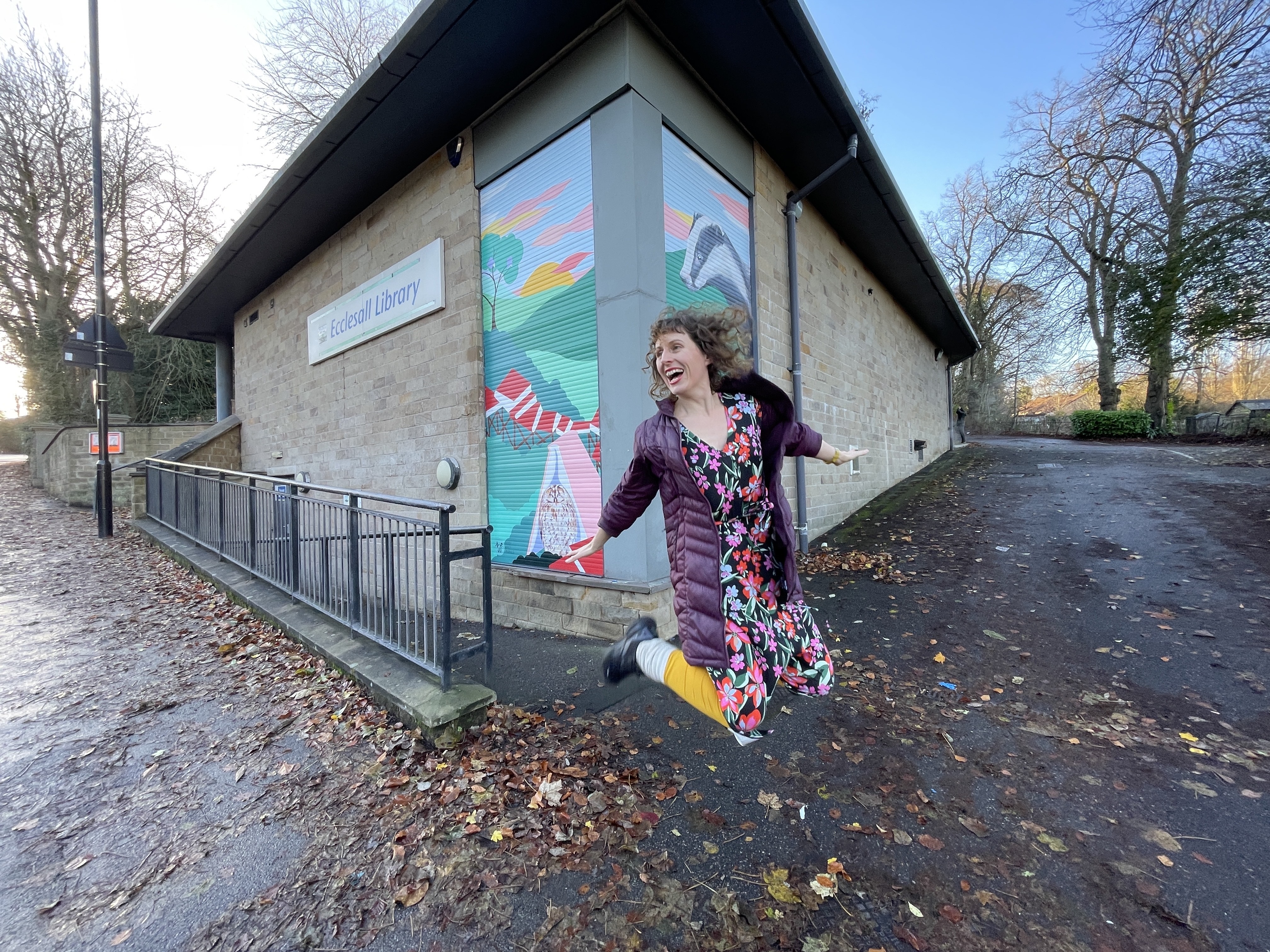 New mural unveiled at Sheffield library in bid to tackle graffiti ...