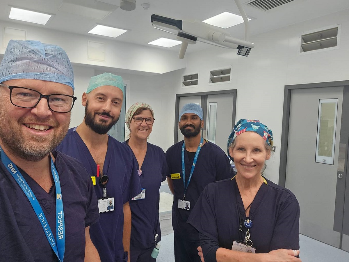 New dentistry operating theatre created at Dorset County Hospital