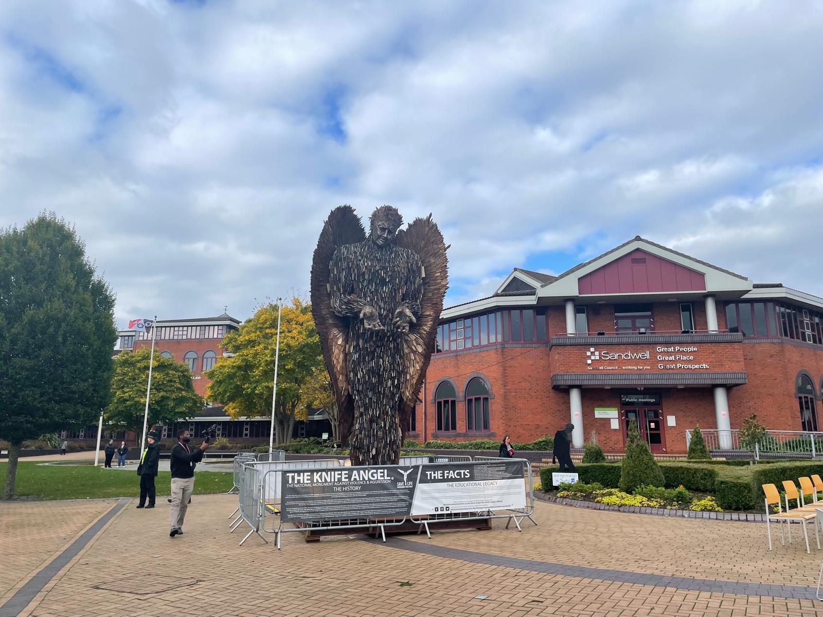 "We will have change": Knife Angel statue's impact on Sandwell | News ...